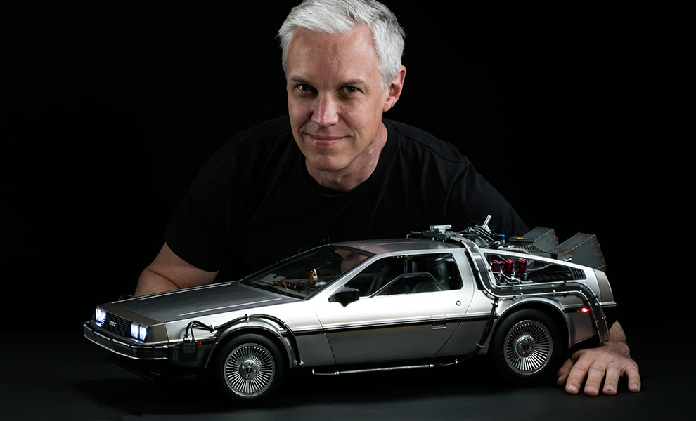 Back to the Future - DeLorean - 1/6 - Heromic
