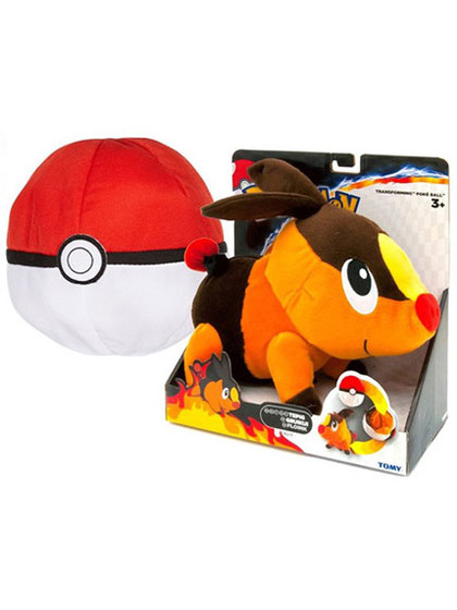 Pokemon - 2-in-1 Tepig Plush - 30 cm - Heromic