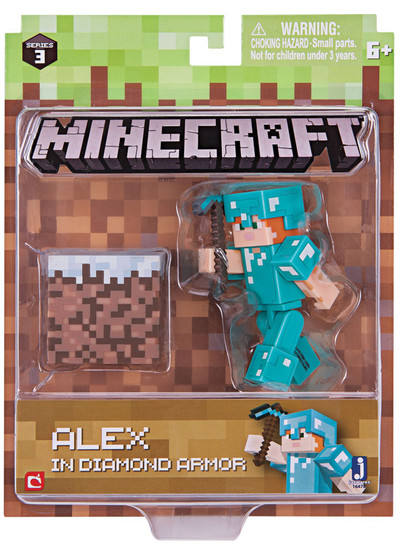 Minecraft - Alex In Diamond Armor - Heromic