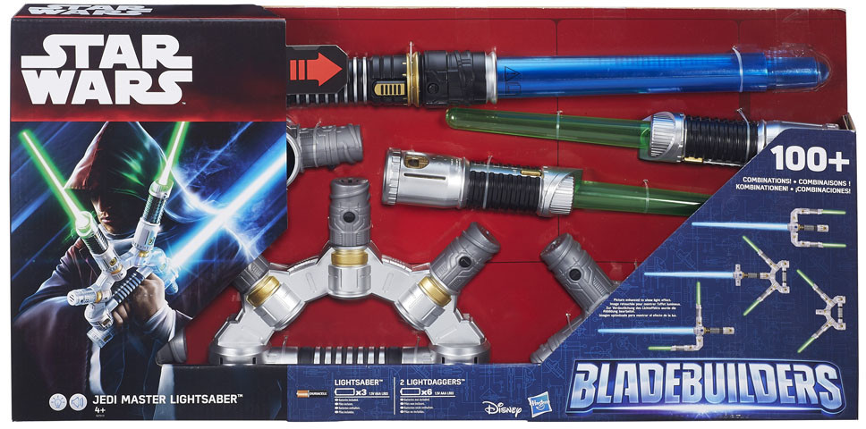 Star Wars - Electronic Lightsabers BladeBuilders - Jedi Master - Heromic