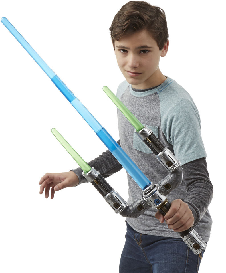 Star Wars - Electronic Lightsabers BladeBuilders - Jedi Master - Heromic