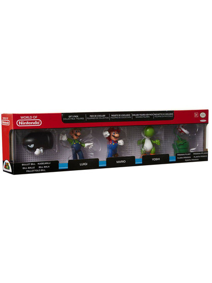 Super Mario - World of Nintendo Vinyl Figures 5-Pack - Heromic