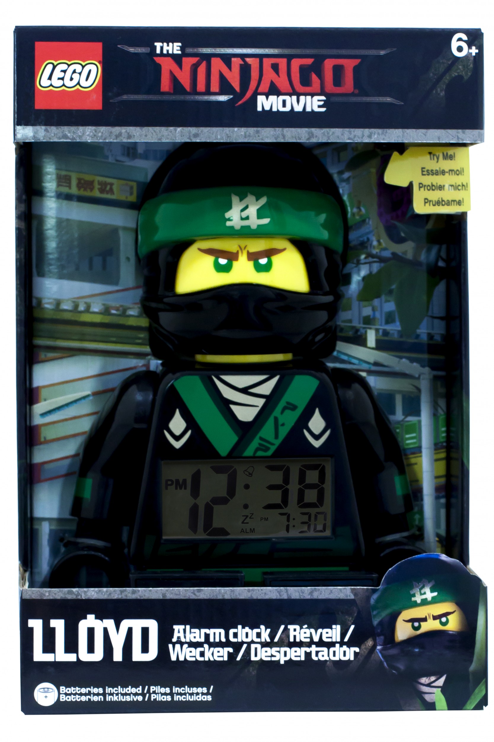 LEGO Ninjago - Ninjago Movie Lloyd Alarm Clock - Heromic