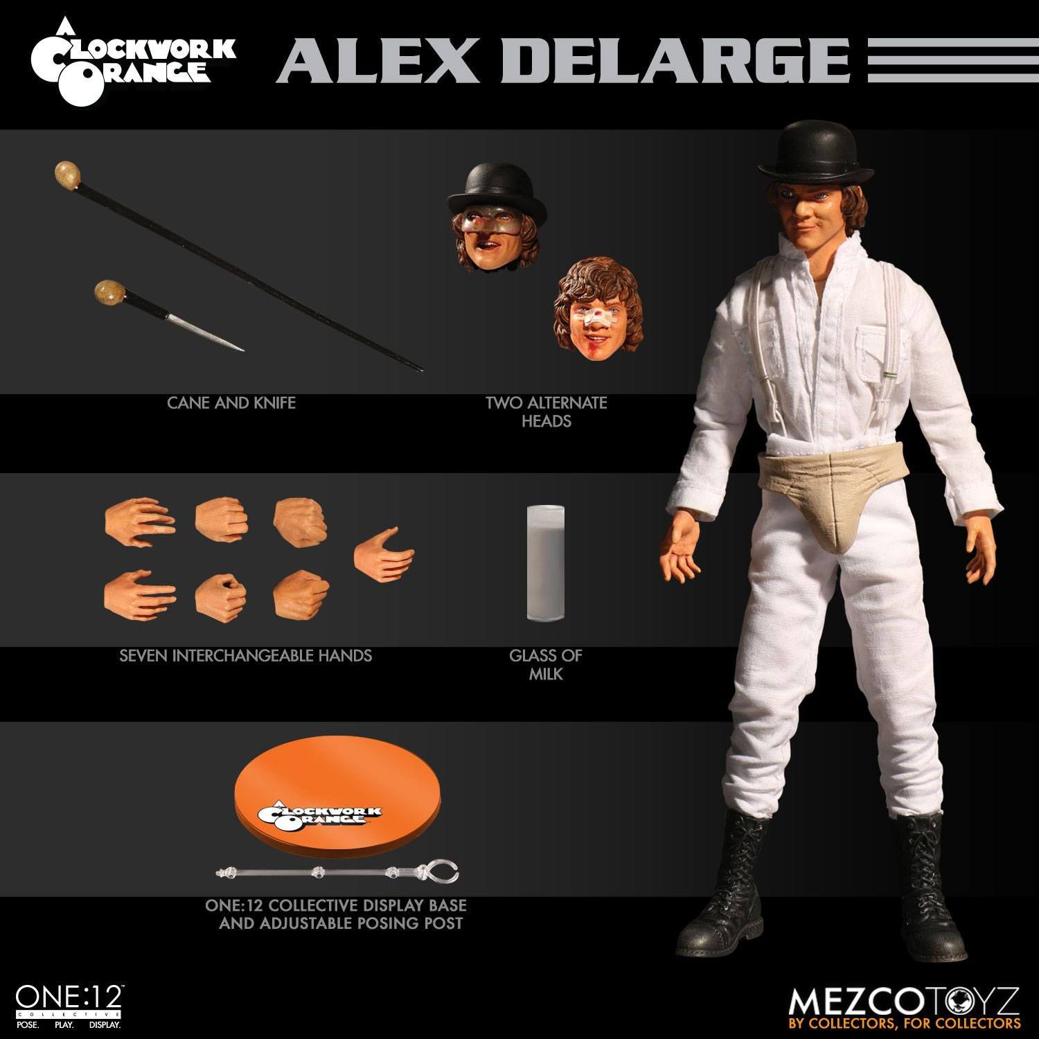 Clockwork Orange - Alex DeLarge - One:12 - Heromic