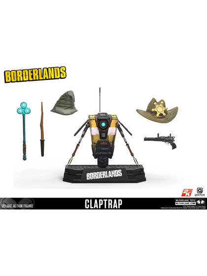 Borderlands - Claptrap Deluxe Action Figure - Heromic