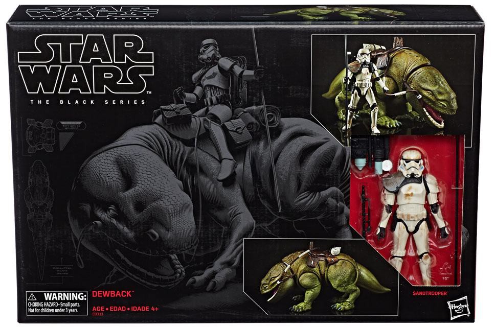 Star Wars Black Series Vehicle - Dewback with Sandtrooper - Heromic