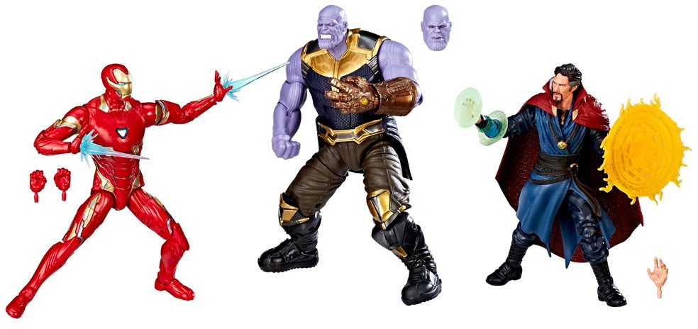 Marvel Legends MCU 10th Anniversary - Avengers Infinity War 3-Pack ...