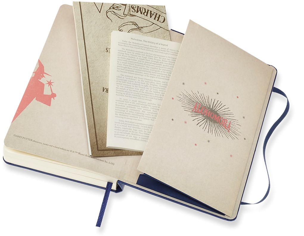 Moleskine - Harry Potter 12M Day Calendar Blue - 2019 - Heromic