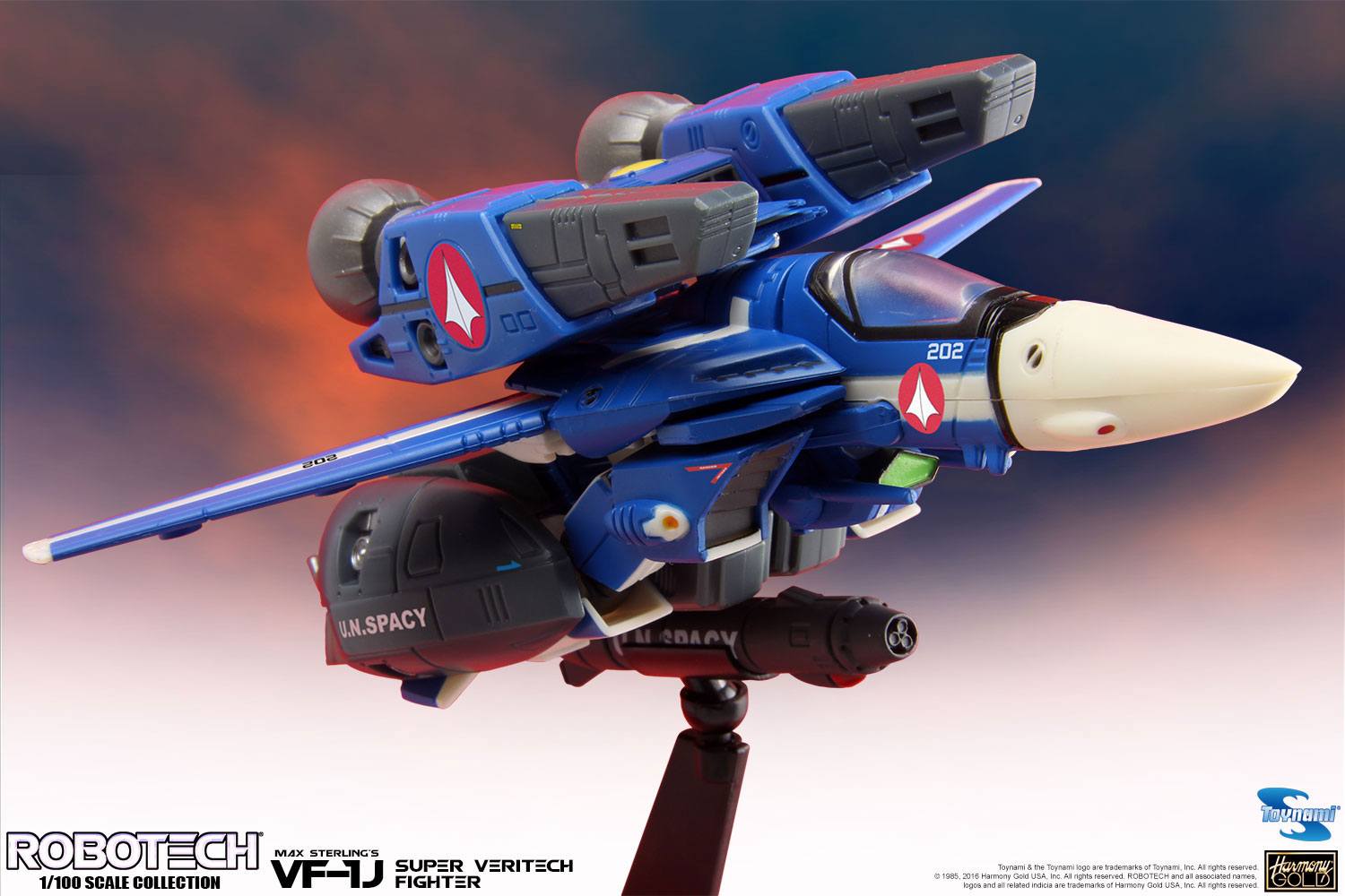 Robotech - VF-1J Max Sterling Super Veritech Fighter - Heromic