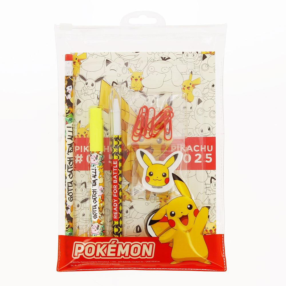 Pokemon - 7-Piece Stationery Set - Heromic