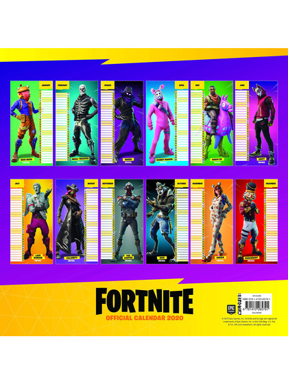 Fortnite - Calendar 2020 - Heromic