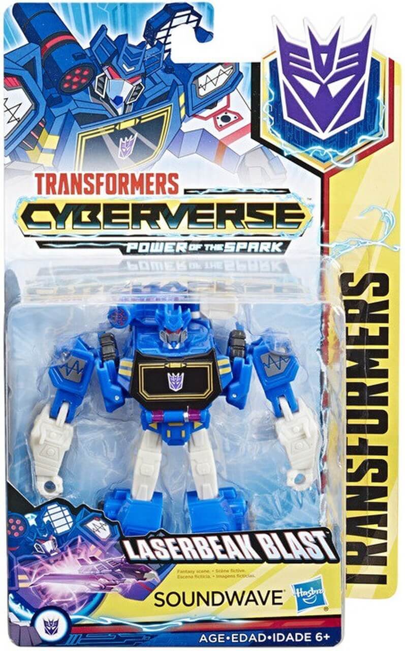 Transformers Cyberverse - Soundwave Warrior Class - Heromic