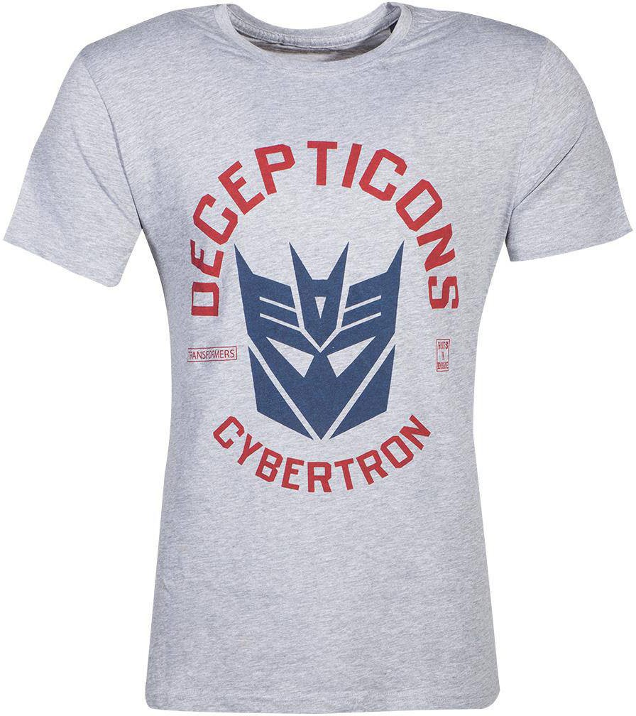 Transformers - Decepticon T-Shirt Grey - Heromic