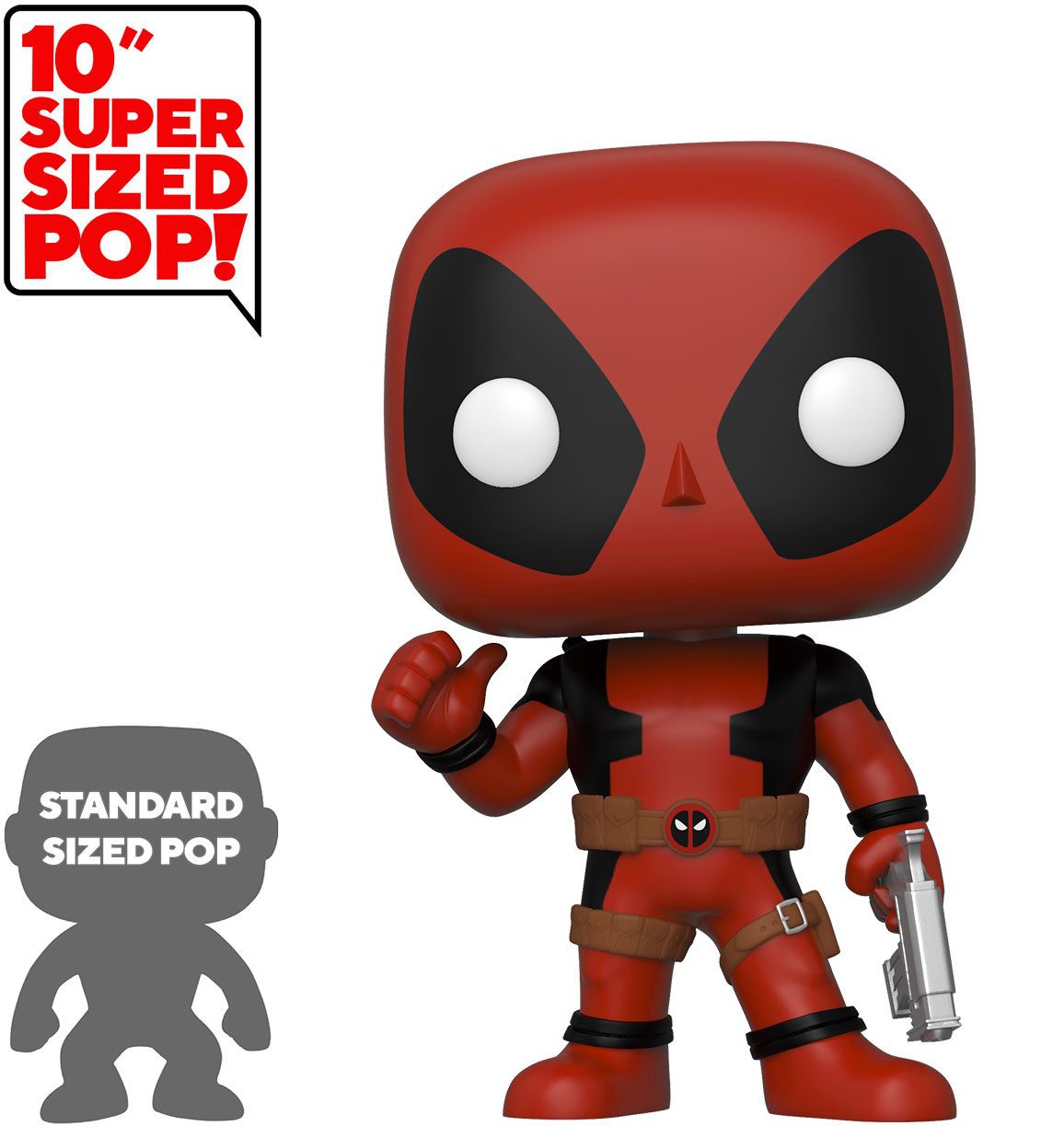 Super Sized POP! Vinyl - Marvel Deadpool (Thumbs Up) - Heromic
