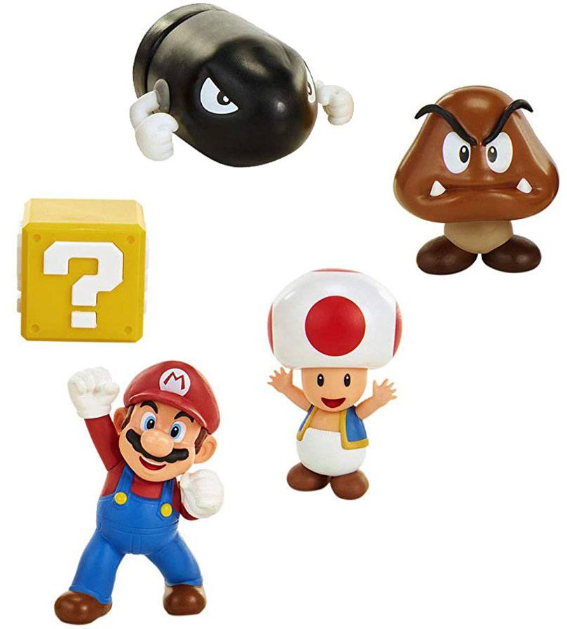 World of Nintendo - New Super Mario Bros. U Acorn Plains 5-Pack - Heromic