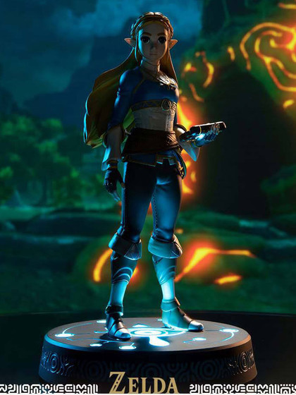 Legend of Zelda: Breath of the Wild - Zelda PVC Statue Collector's ...