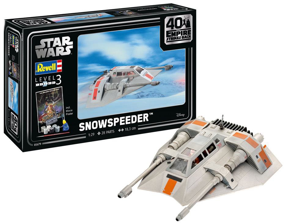 Star Wars - 40th Anniversary Snowspeeder Model Kit - 1/29 - Heromic