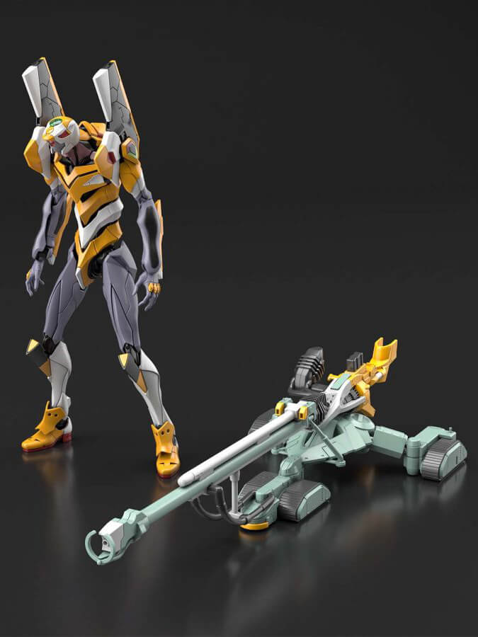 RG Evangelion ProtoType Unit-00 DX Positron Sniper Rifle Set - Heromic