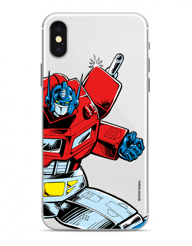 Transformers - Optimus Prime Transparent Phone Case - Heromic