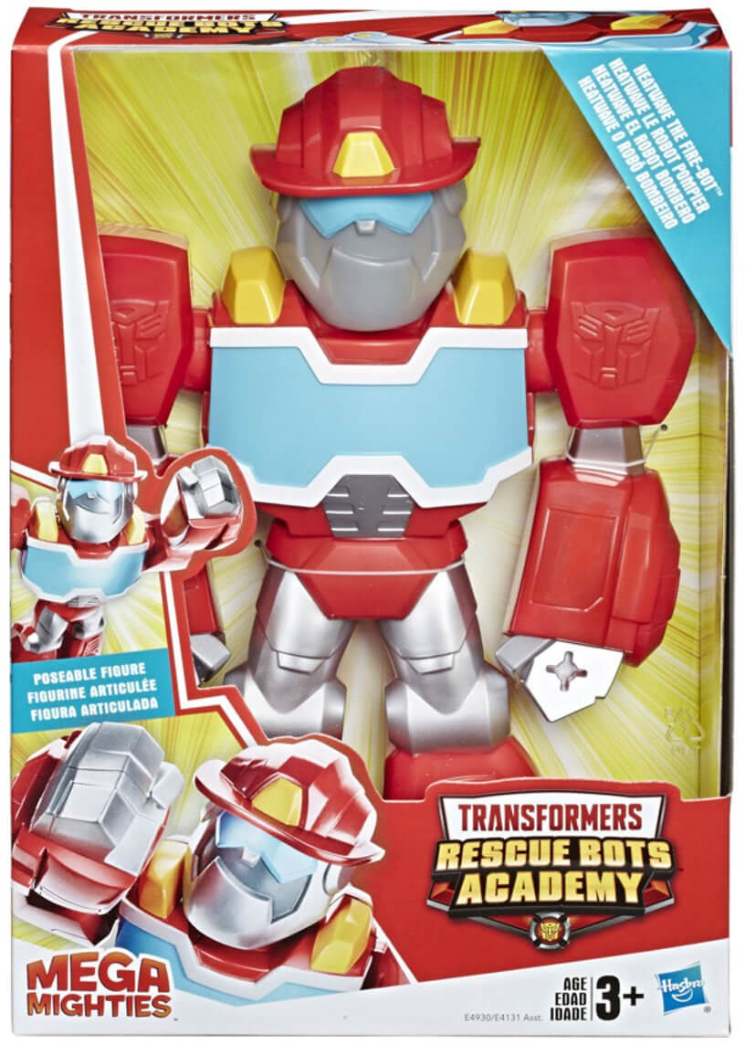 Transformers Rescue Bots Academy - Mega Mighties Heatwave - Heromic