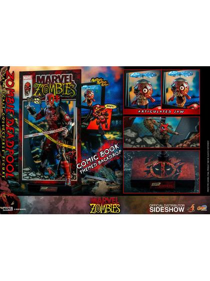 Marvel Zombies - Zombie Deadpool - 1/6 Comic Masterpiece Action Figure ...