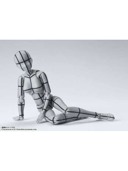 Body Chan Wireframe Gray Color Version - S.H. Figuarts - Heromic