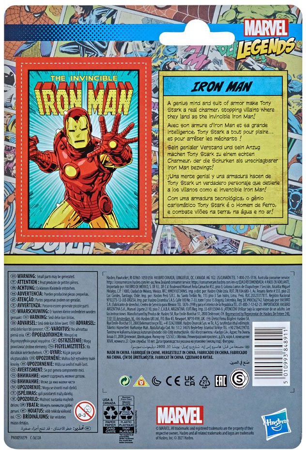 Marvel Legends Retro Collection - Iron Man - Heromic
