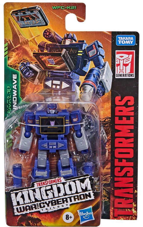 Transformers Kingdom War for Cybertron - Soundwave Core Class - Heromic