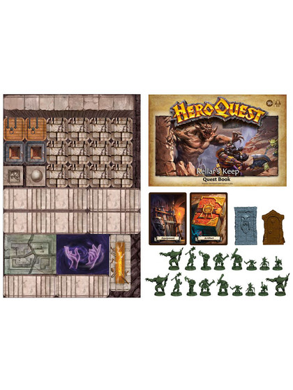 HeroQuest Board Game Expansion - Kellar's Keep Quest Pack (English ...