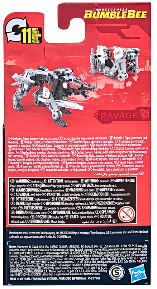 Transformers Studio Series - Ravage Core Class - Heromic