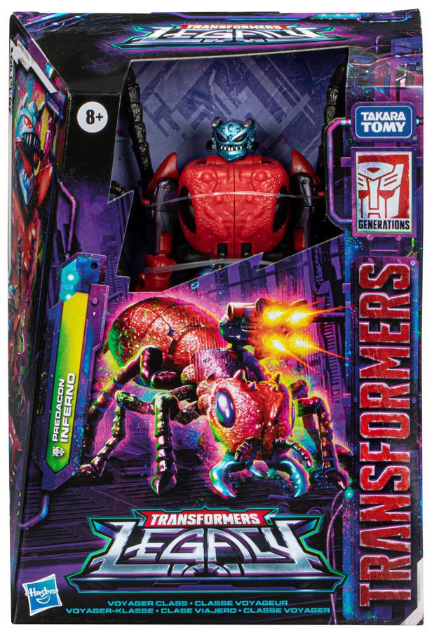 Transformers Legacy - Predacon Inferno Voyager Class - Heromic