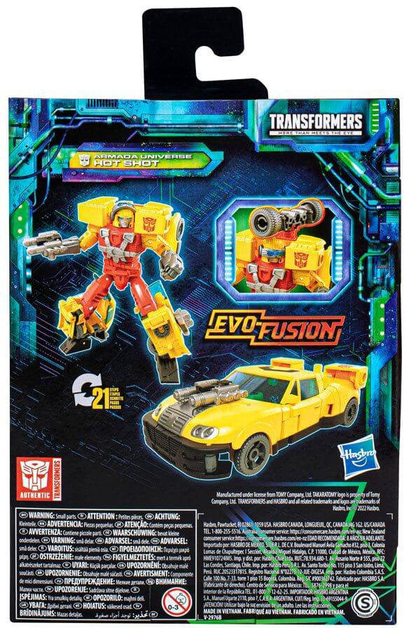 Transformers Legacy: Evolution - Hot Shot Deluxe Class - Heromic