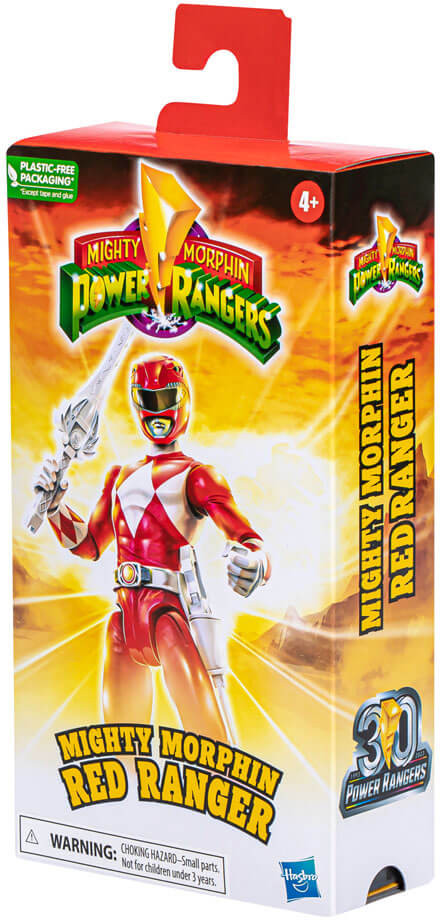 Power Rangers - Mighty Morphin Red Ranger (30th Anniversary) - Heromic