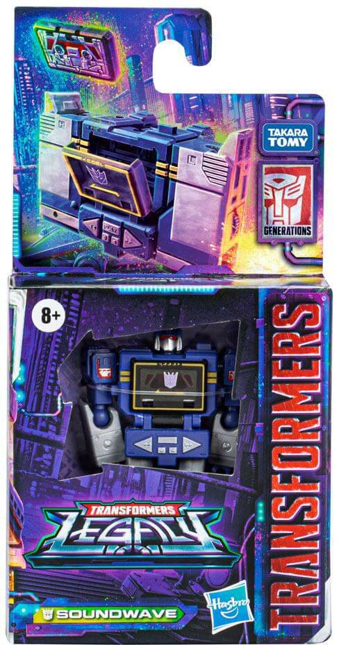 Transformers Legacy - Soundwave Core Class - Heromic