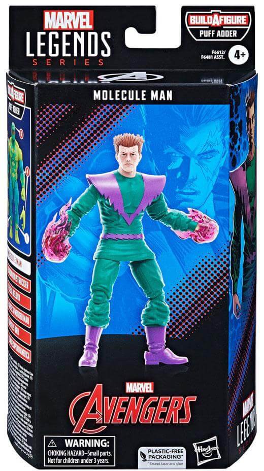 Marvel Legends - Molecule Man (Puff Adder BaF) - Heromic