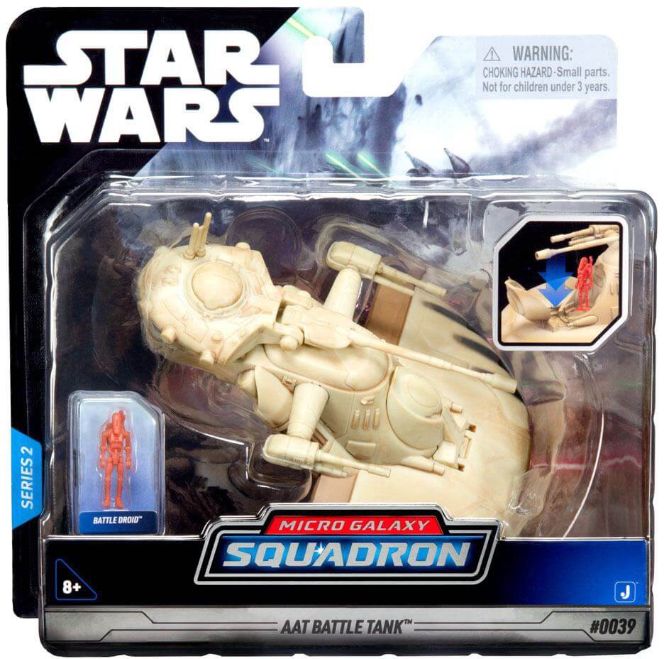 Star Wars Micro Galaxy Squadron - Armored Assault Tank with Figures ...