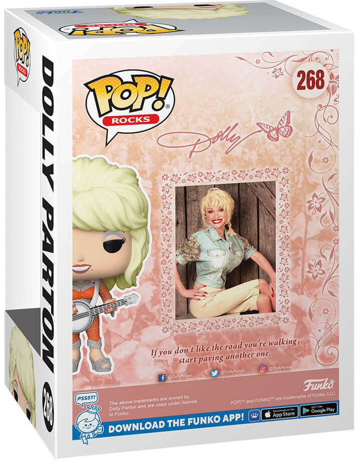 Funko POP! Rocks: Dolly Parton - Dolly Parton - Heromic