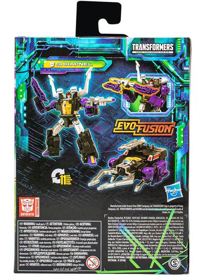 Transformers Legacy: Evolution - Shrapnel Deluxe Class - Heromic