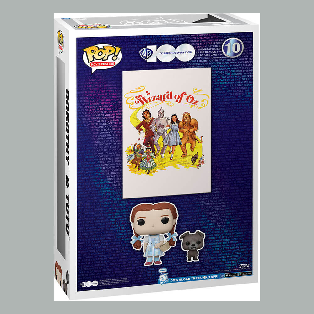 Funko Pop Movie Posters The Wizard Of Oz Dorothy And Toto Heromic