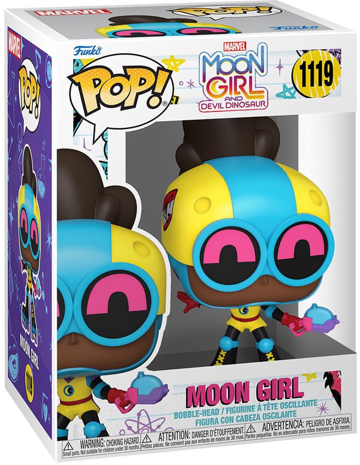 Funko POP! Marvel: Moon Girl & Devil Dino - Moon Girl - Heromic