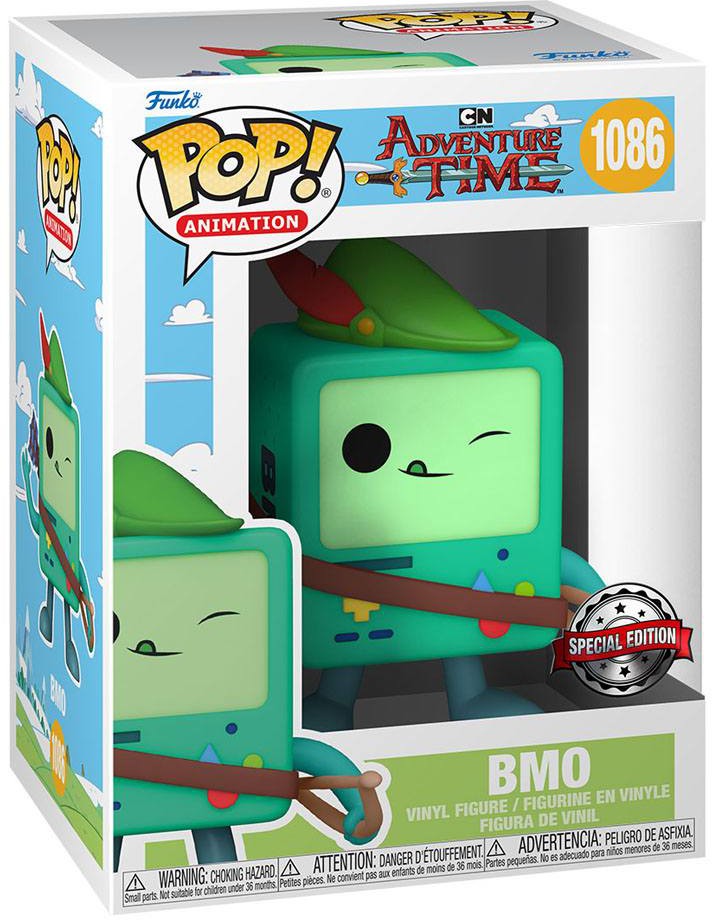 Funko POP! Animation: Adventure Time - BMO with Bow - Heromic
