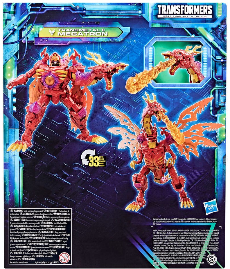 Transformers Legacy: Evolution - Transmetal II Megatron Leader Class ...