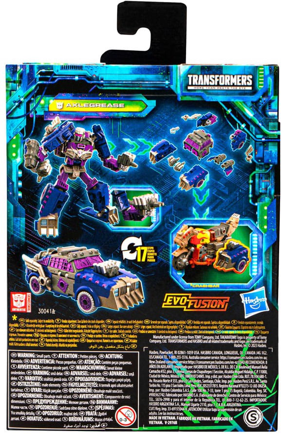Transformers Legacy: Evolution - Axlegrease Deluxe Class - Heromic