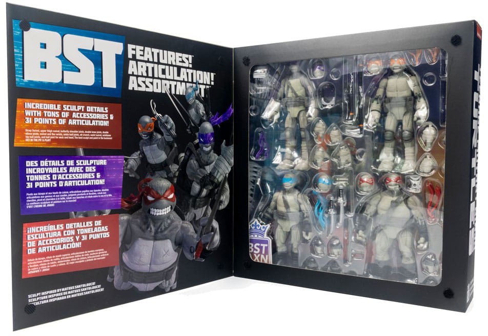 Teenage Mutant Ninja Turtles - Black&White 4-pack (IDW Comics) - BST ...