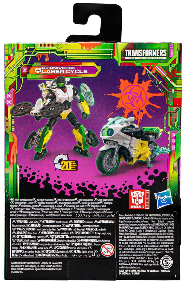 Transformers Legacy: Evolution - G2 Laser Cycle Deluxe Class - Heromic