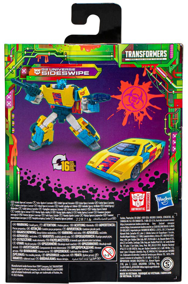 Transformers Legacy: Evolution - G2 Sideswipe Deluxe Class - Heromic