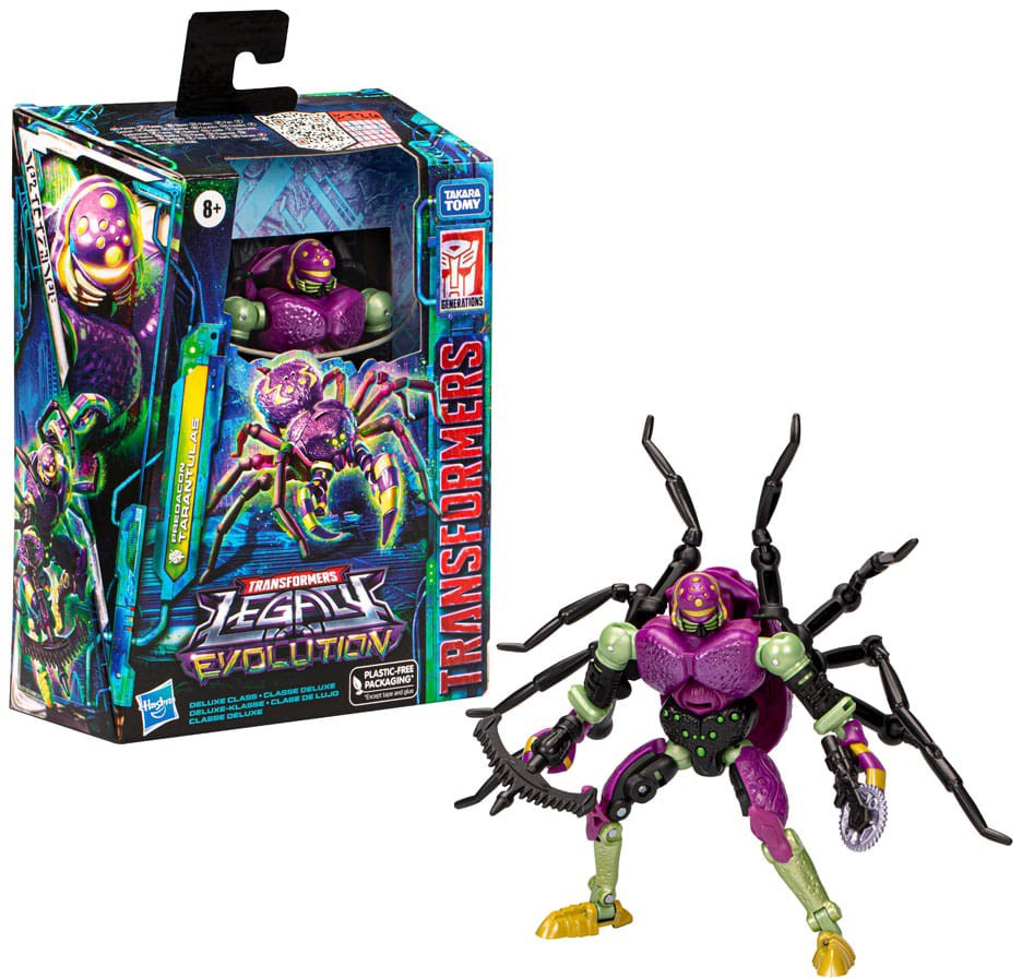 Transformers Legacy: Evolution - Predacon Tarantulas Deluxe Class - Heromic