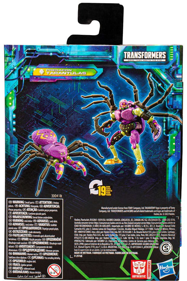 Transformers Legacy: Evolution - Predacon Tarantulas Deluxe Class - Heromic