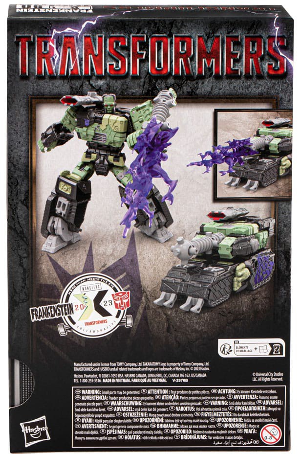 Transformers x Universal Monsters - Frankenstein Frankentron - Heromic