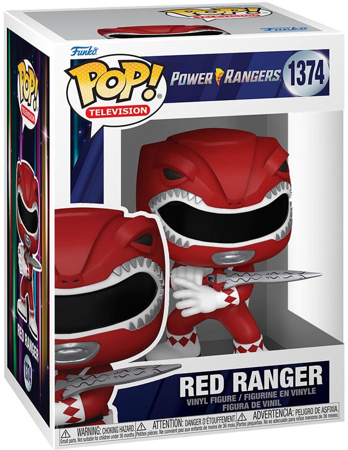 Funko POP! Television: Power Rangers 30th - Red Ranger - Heromic